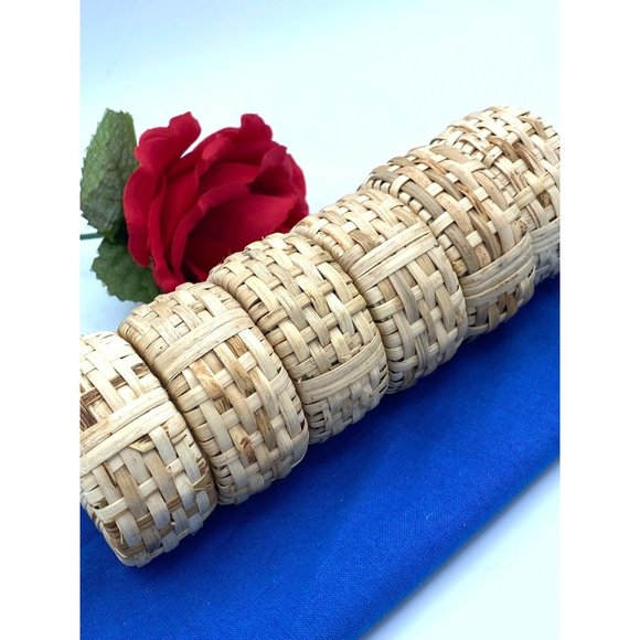 Alpha Living Home | Dining | Alpha Living Home Rattan Wicker Knitted ...